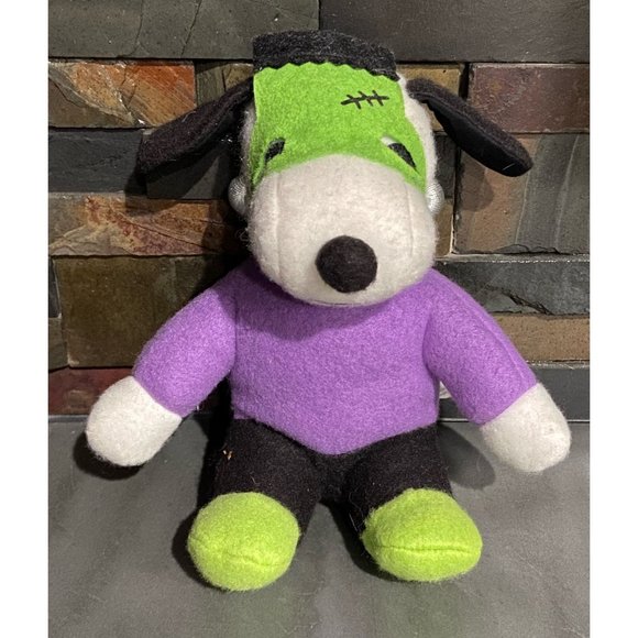 Peanuts | Toys | Snoopy Frankenstein Monster Halloween Peanuts Vintage 6 | Poshmark